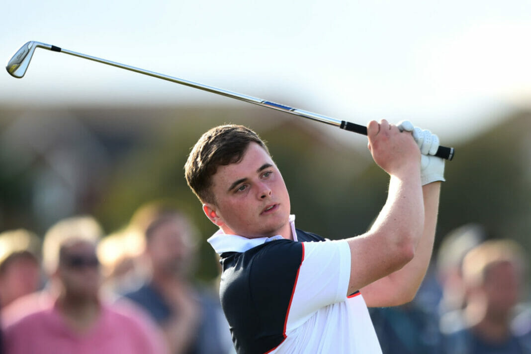 Sugrue best of Irish trio on difficult day in Oman - Irish Golfer Magazine