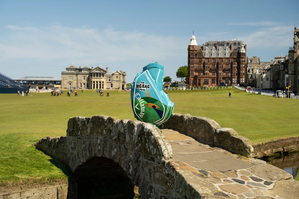 Callaway to auction larger than life bags - Own a piece of 150th Open ...