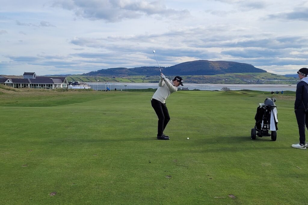 Arron Edwards-Hill back on Irish soil with a bang to share lead in ...