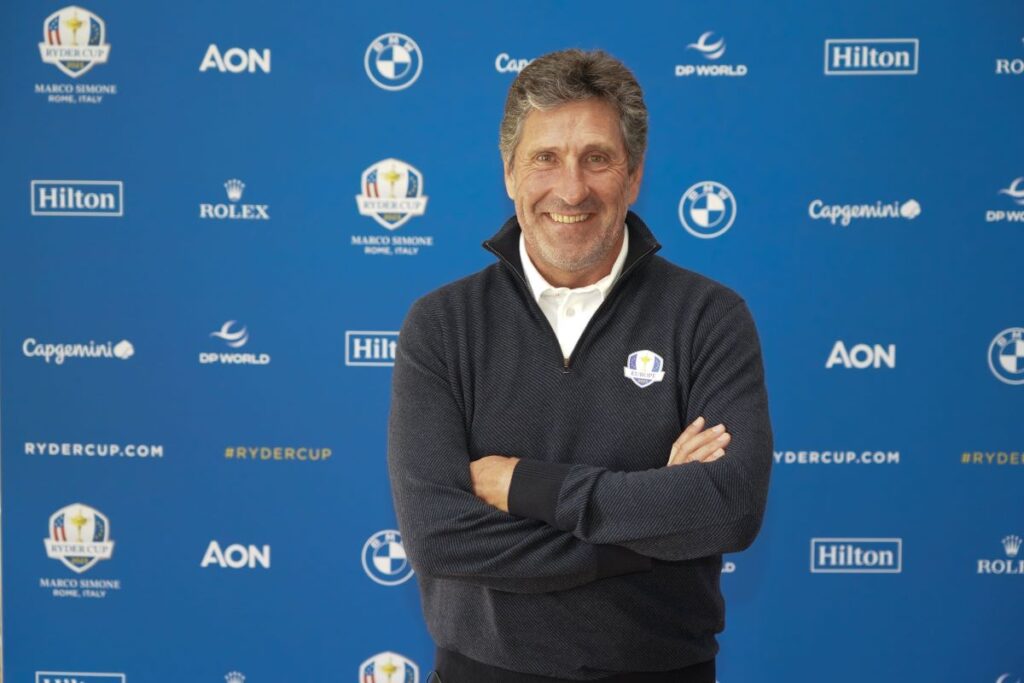 José María Olazábal named as vice-captain for the 2023 Ryder Cup ...