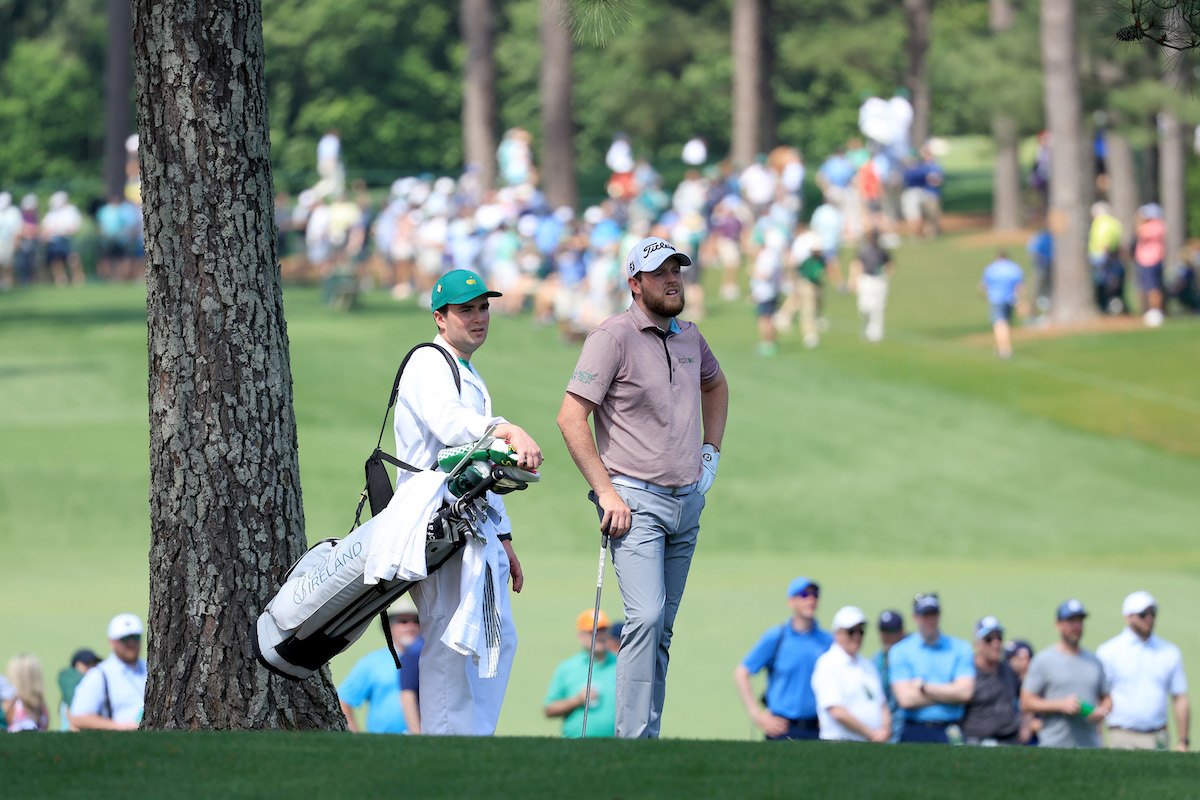 "I nearly teed off the first with an AirPod in my ear!" McClean's ...
