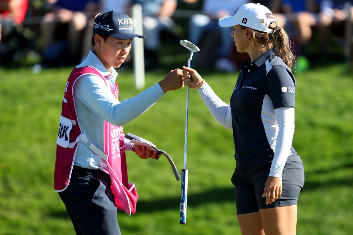 Kyriacou takes a one-shot lead into the final round at the Evian ...